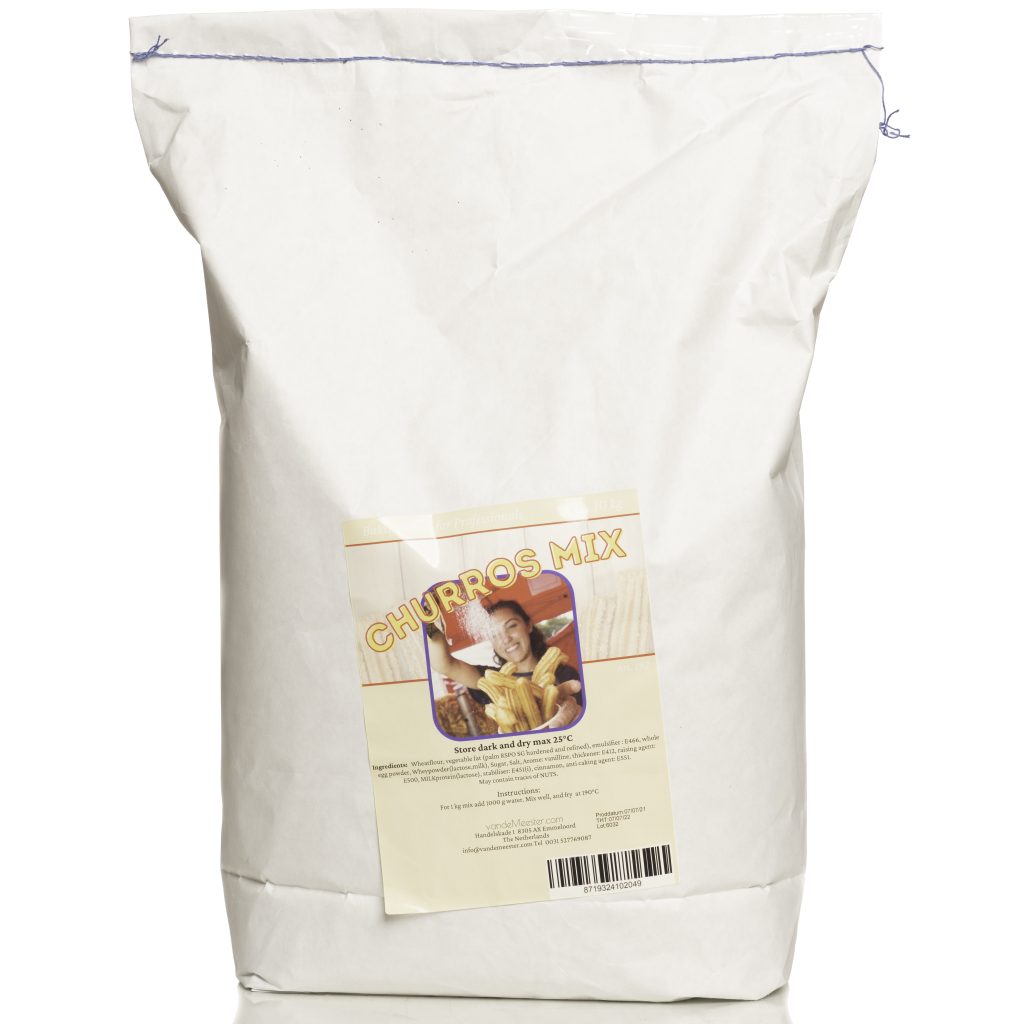 Churros mix 10 kg kopen | Van de Meester